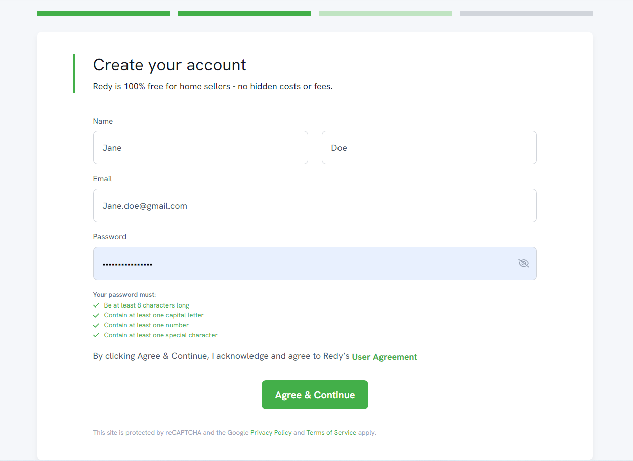 How to create a listing profile